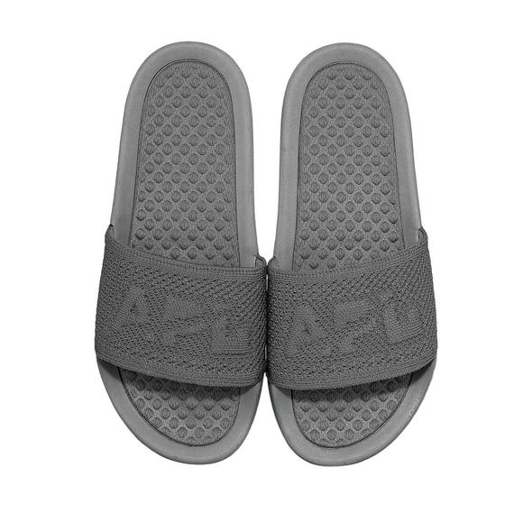 APL | Shoes | New Apl Womens Big Logo Techloom Slide In Cosmic Grey ...